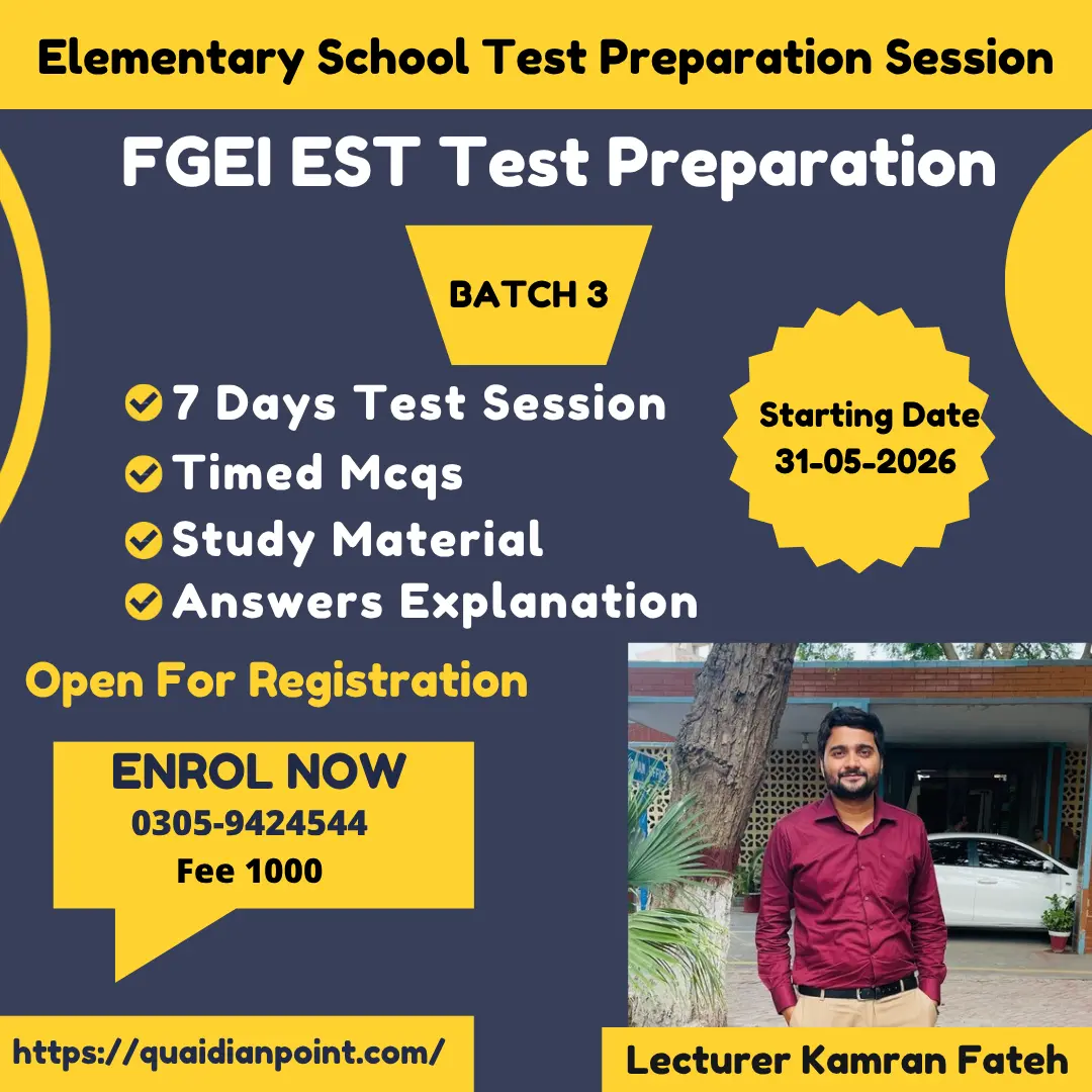 EST Test Preparation Sample Paper 4
